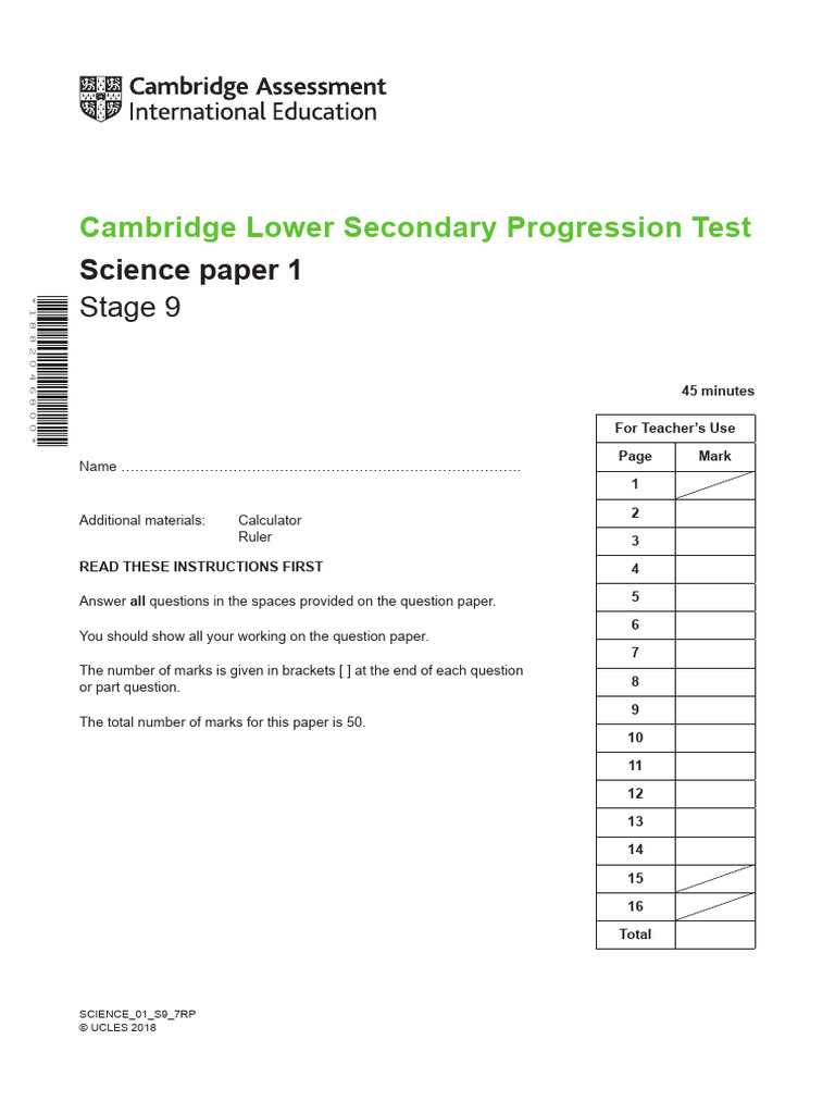 Unit 1-5 Practice Questions G8.indd | PDF | Chemical Elements | Atoms