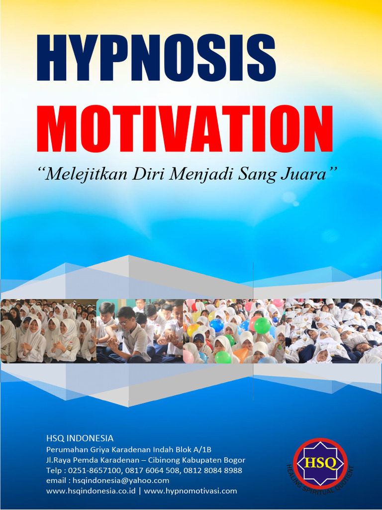 HYPNOSIS MOTIVATION. Melejitkan Diri Menjadi Sang Juara | PDF