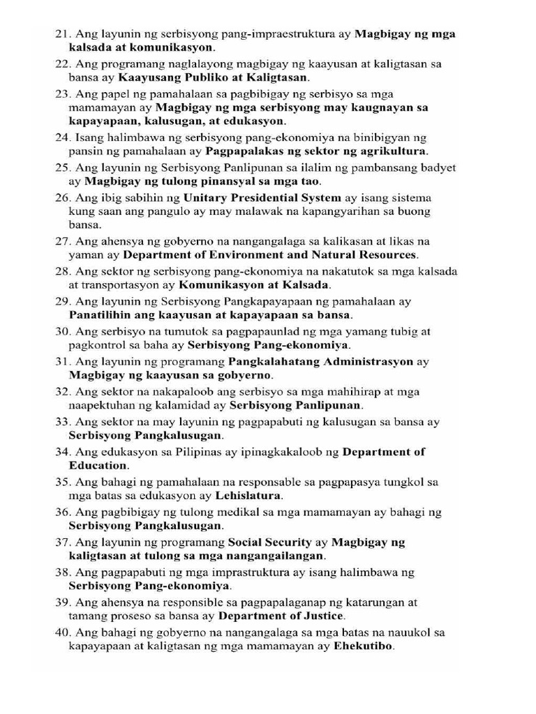 Grade 4 3rd Quarter Reviewer | PDF