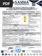 Fixed Gas Detector Calibration Guide | PDF