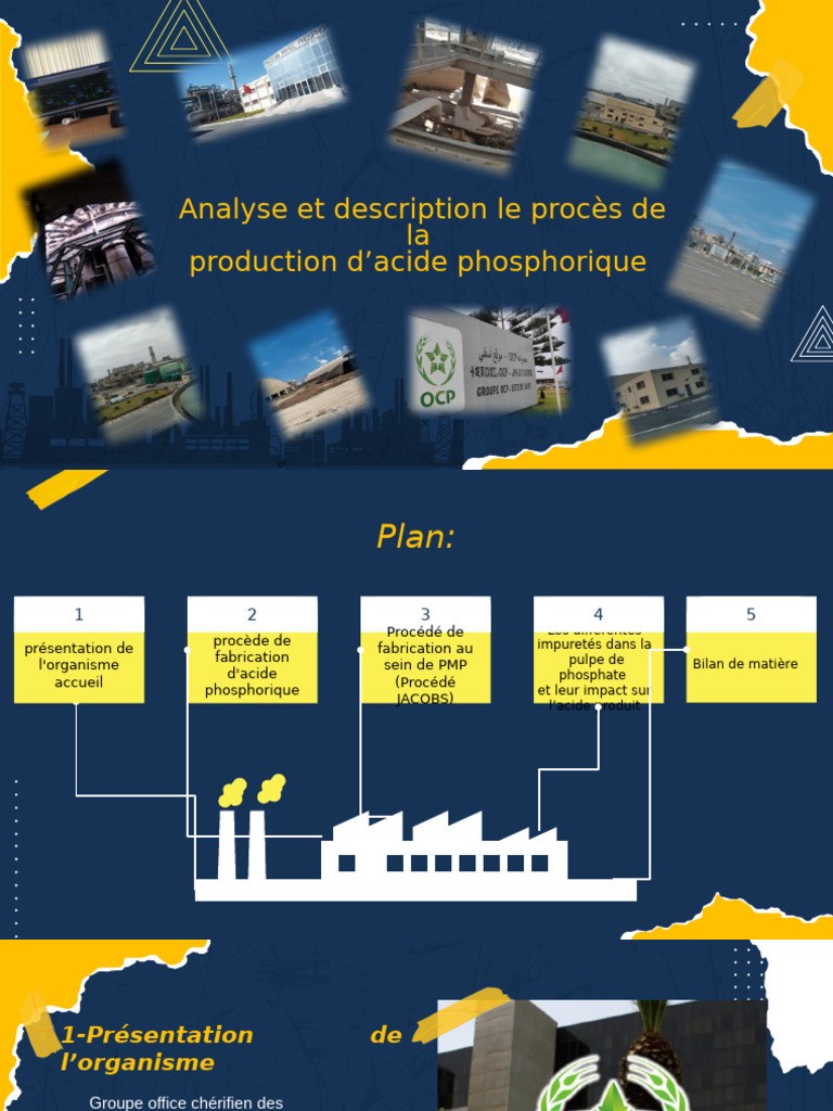 OCP Soutenance | PDF | Phosphate | Matériaux