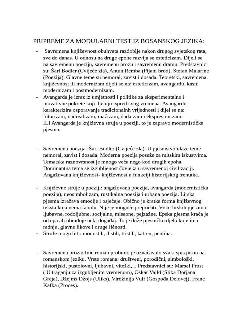 Bosanski Jezik | PDF