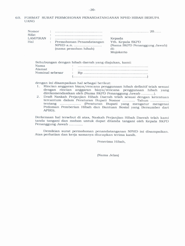 Permohonan NPHD | PDF