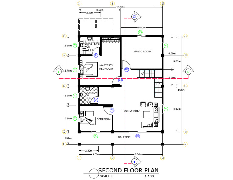 SECOND FLOOR PLAN | PDF