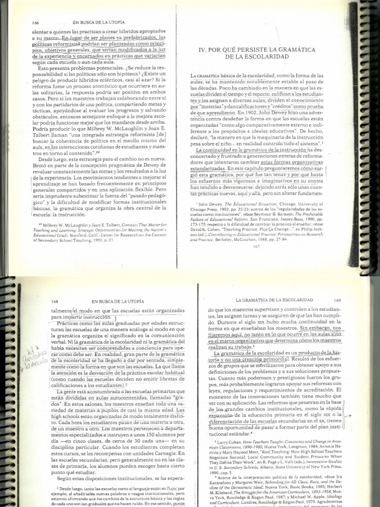 Tyack y Cuban (2002) | PDF