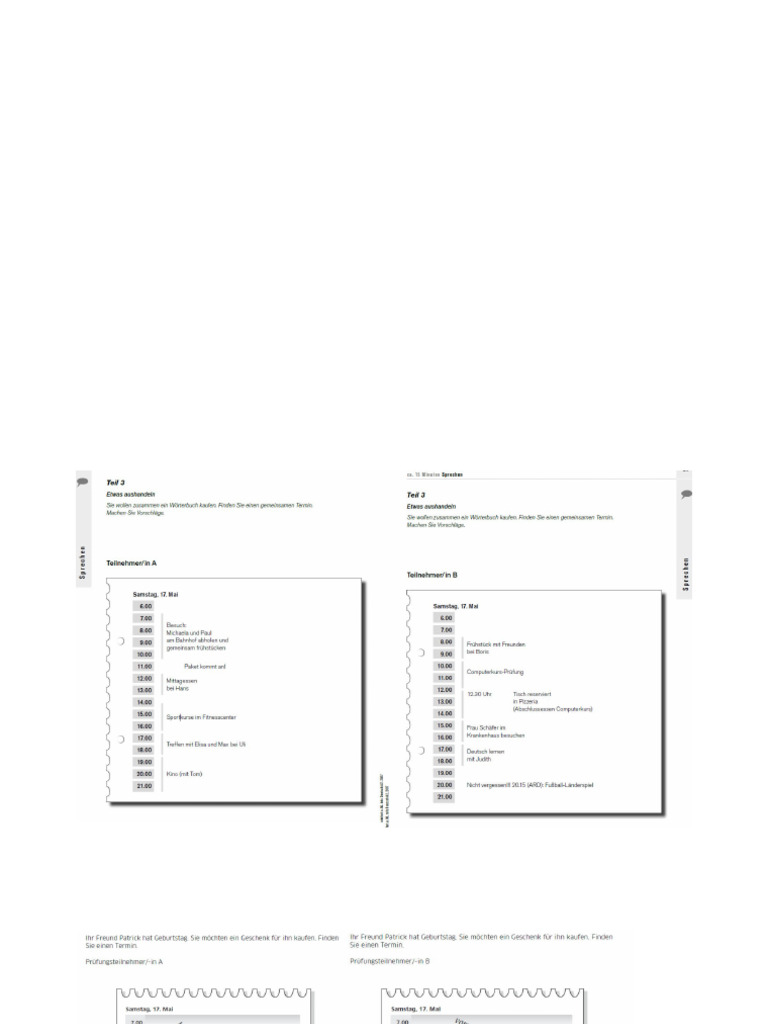 Teil 3 Practise | PDF