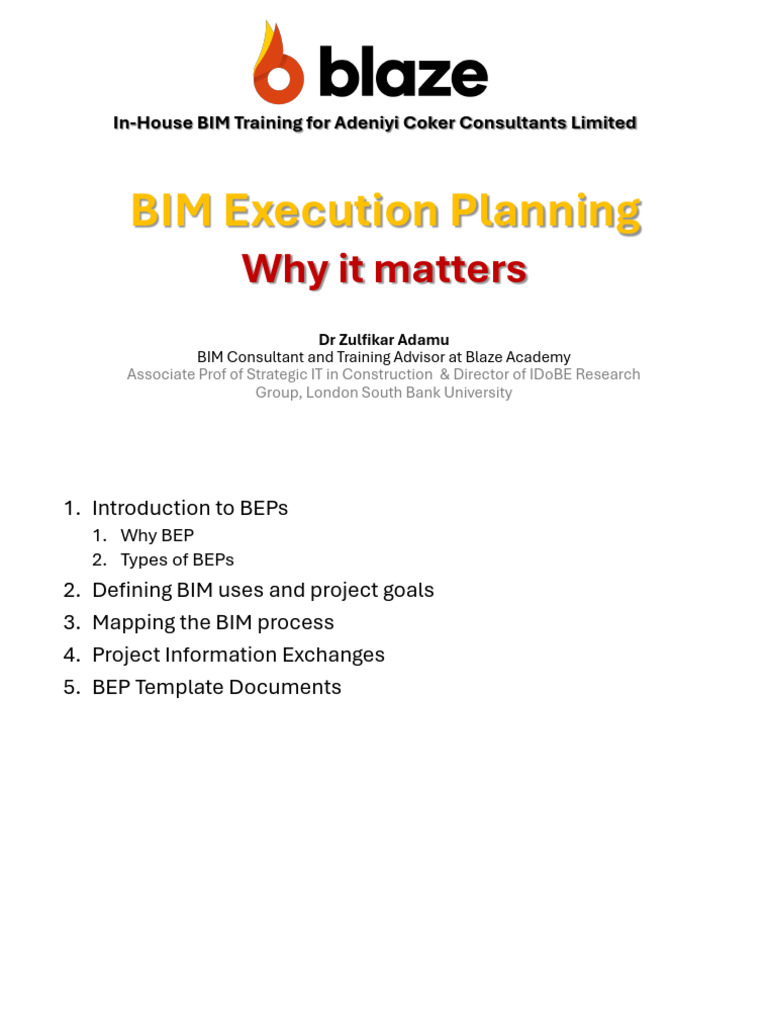 Day 2b - BIM Execution Planning | PDF | Building Information Modeling ...