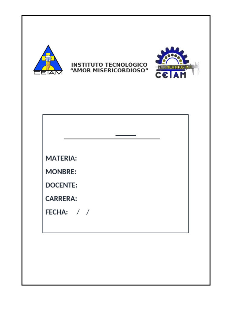 Caratula Cetam | PDF