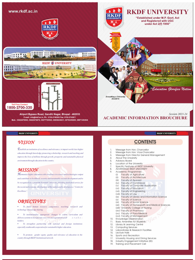 Prospectus 2023-24 | PDF | University | Course Credit