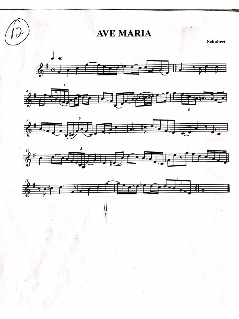 12a - Ave Maria Contracanto | PDF