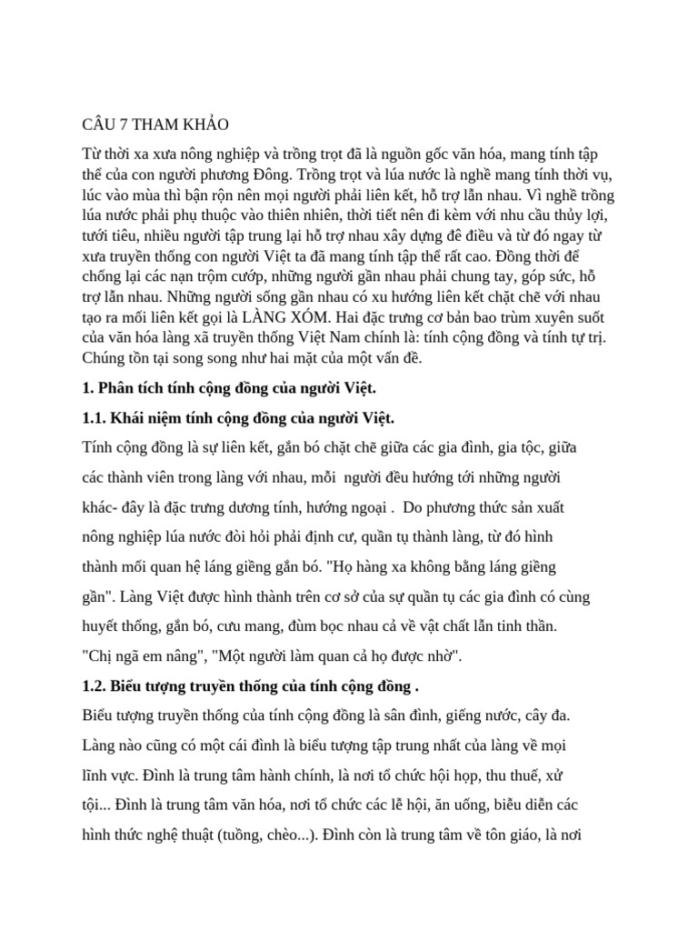 Câu 7 Tham KH o | PDF