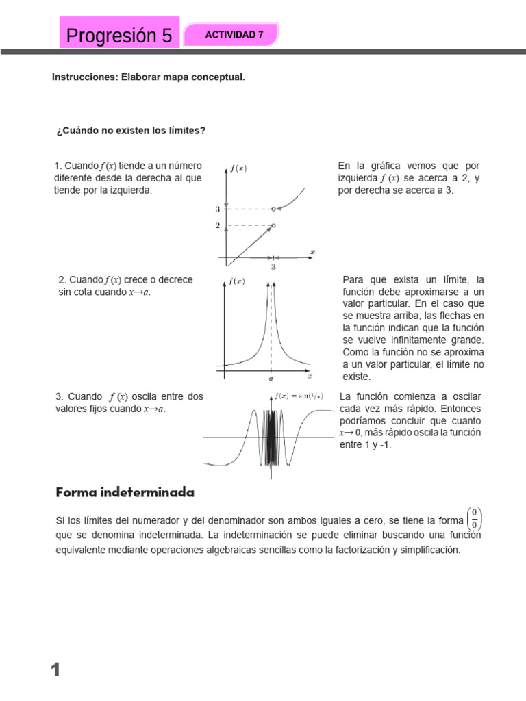 06-Progresión 6 | PDF | Función continua | Límite (Matemáticas)