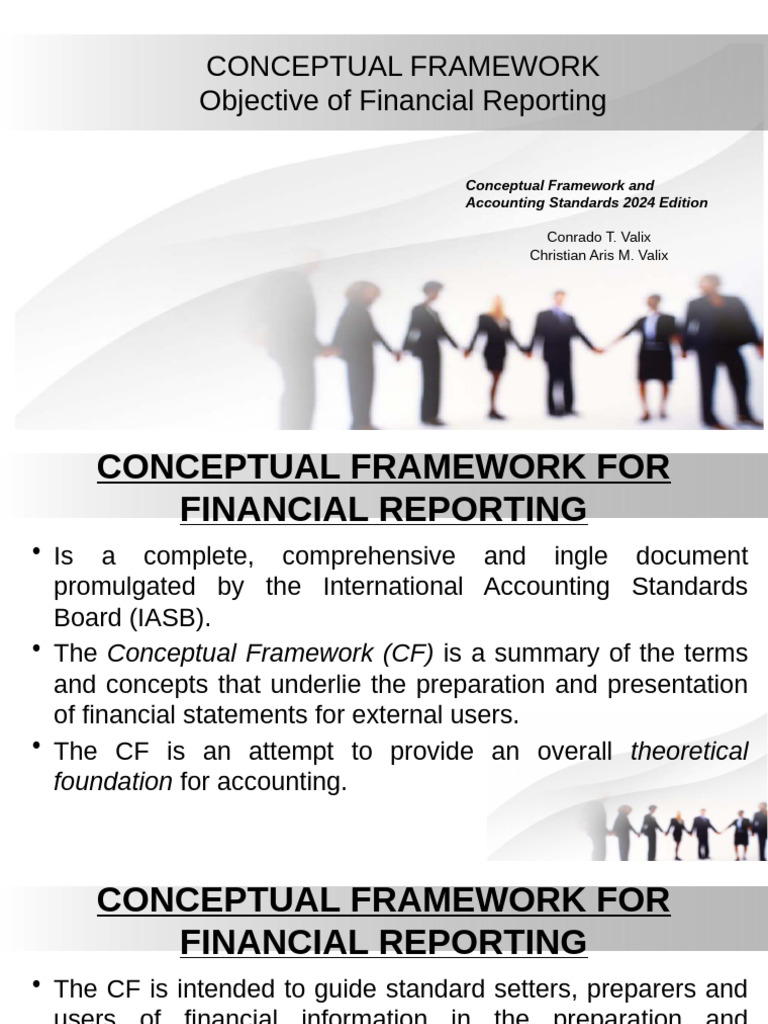 CFAS Chapter 2 Conceptual Framework Objective of Financial Reporting | PDF | Equity (Finance ...