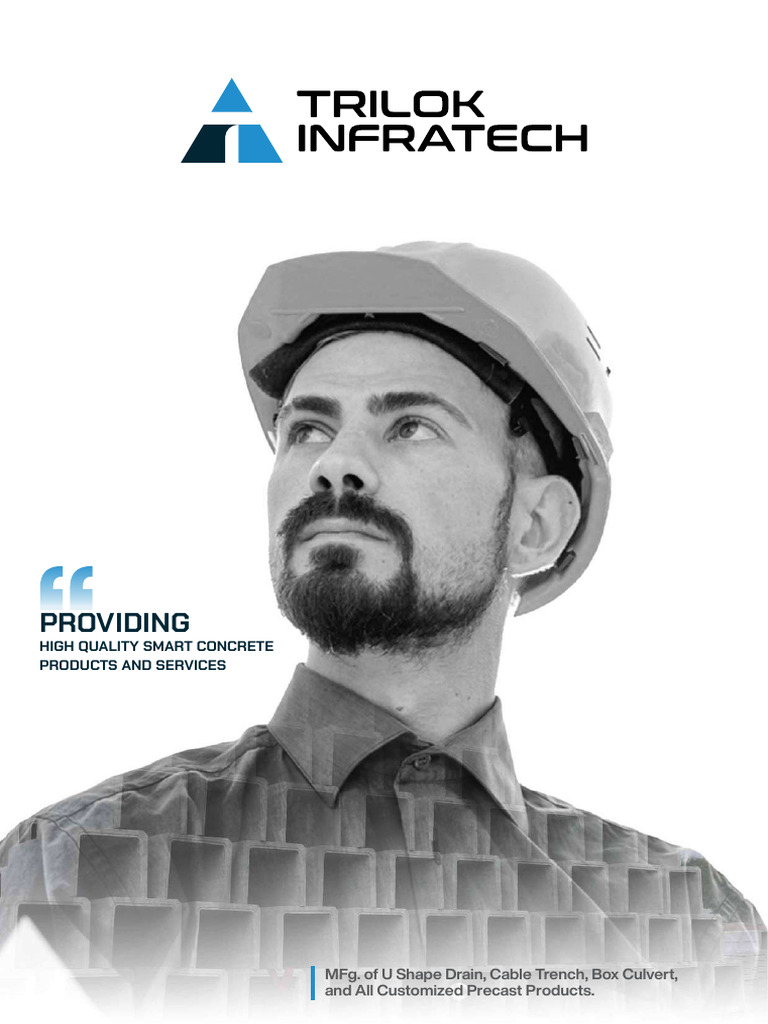Trilok Infratech Brochure | PDF | Precast Concrete | Concrete