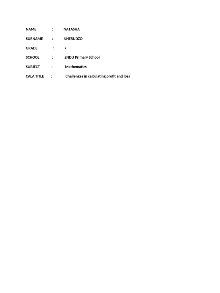 Mathematics Cala 2 | PDF