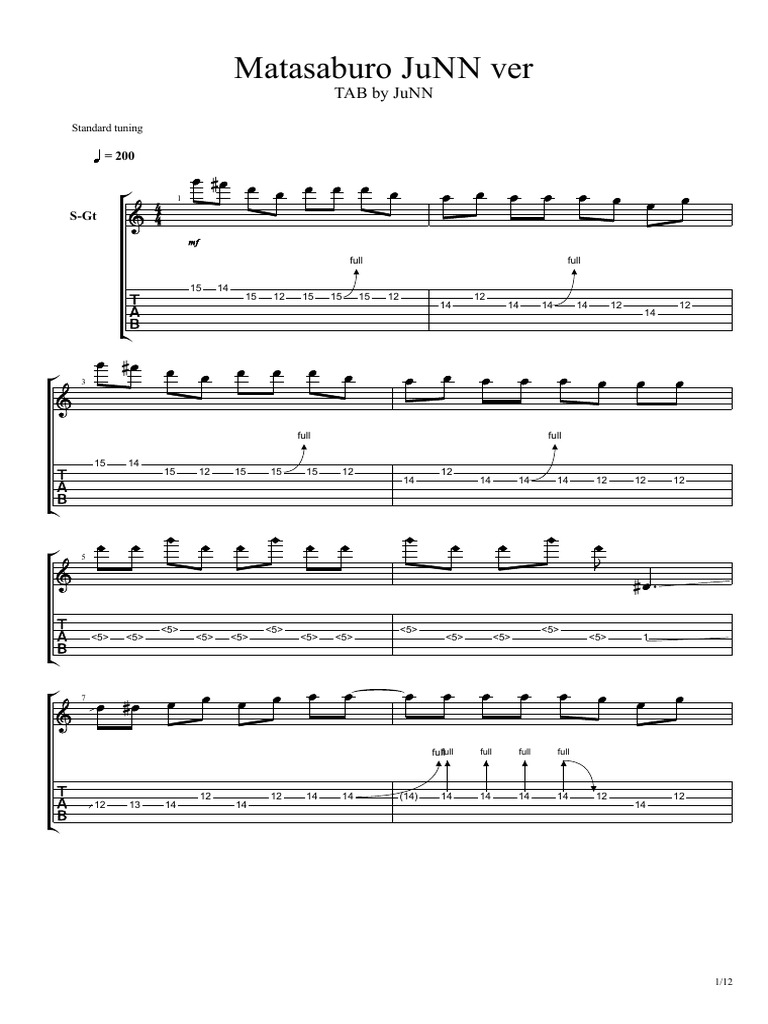 Matasaburo JuNN Ver | PDF