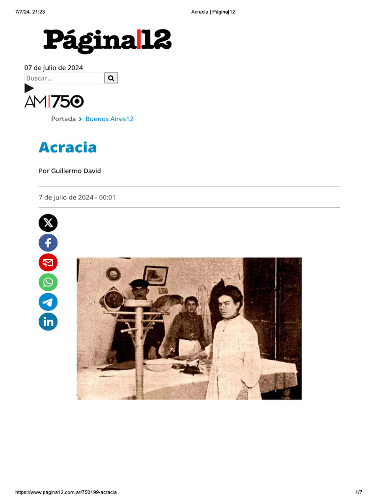 Acracia - La Vida de Una Anarquista Argentina - Juana Rouco Buela | PDF