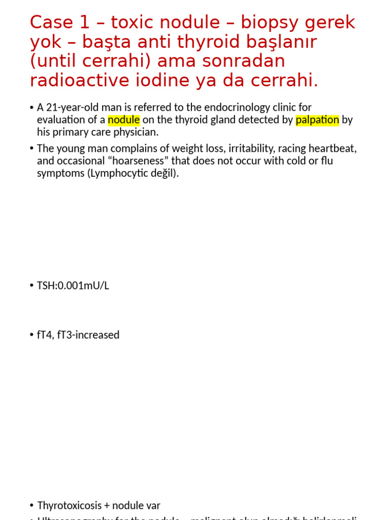 Case 1 Thyroid | PDF