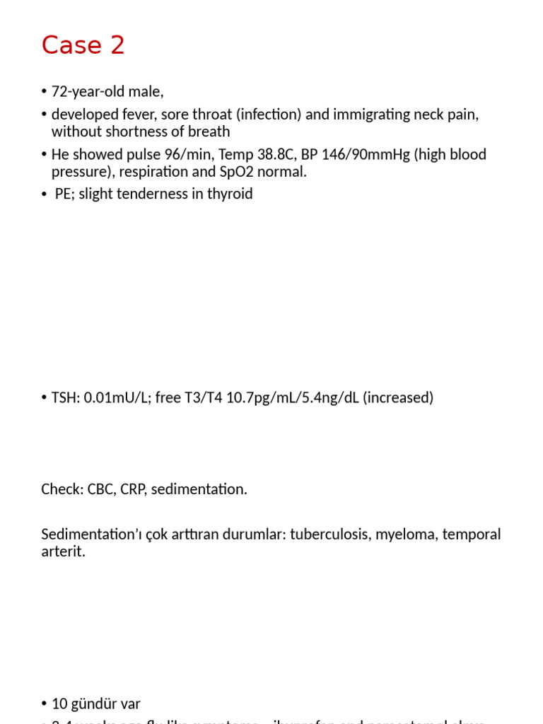 Case 2 Thyroid | PDF