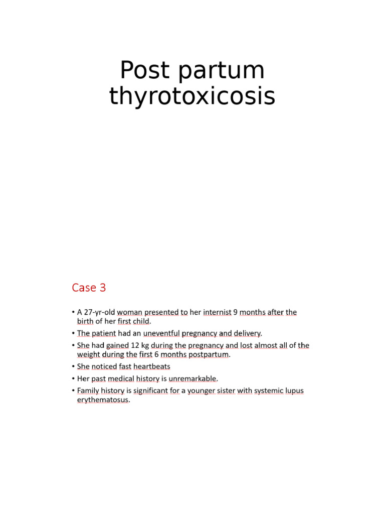 Case 3 Thyroid | PDF