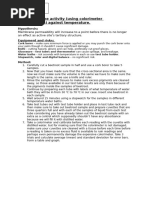 A Level Biology A (SNAB) Core Practical 3 - Beetroot Membane | PDF | Water