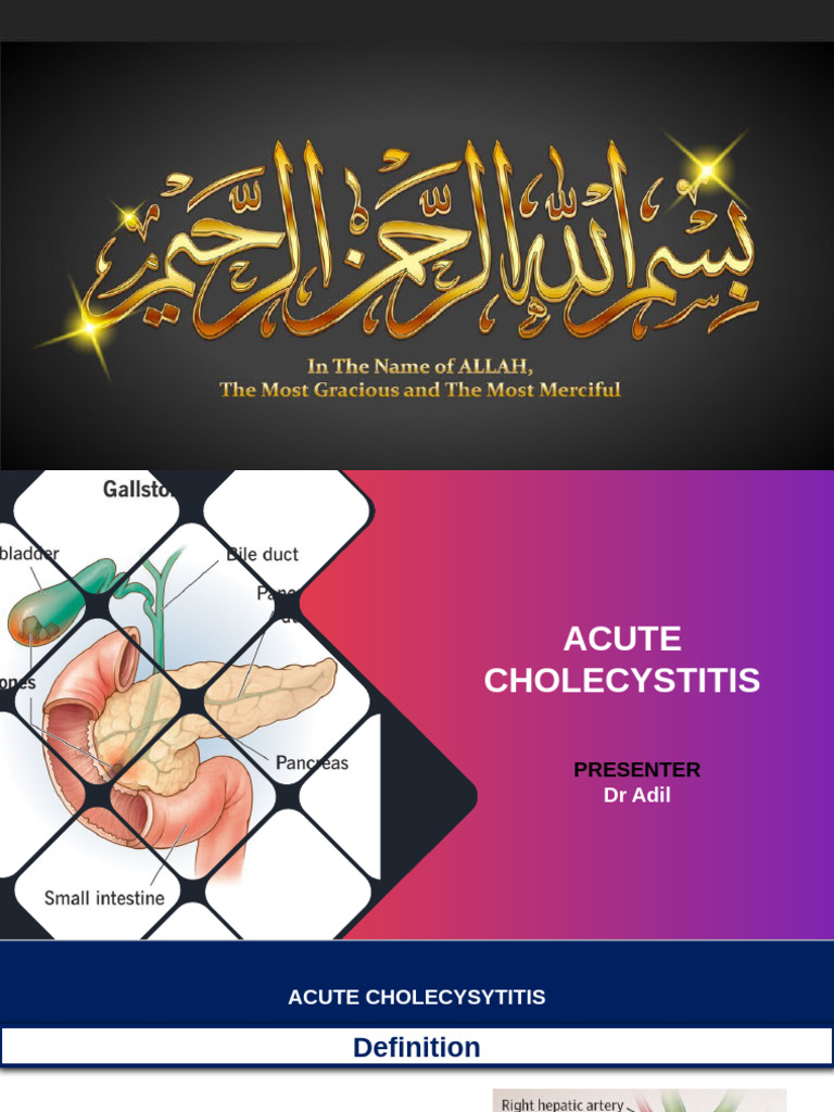 Acute Cholecystitis | PDF | Diseases And Disorders | Digestive System