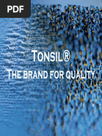 Tonsil Optimum 210 FF Bleaching Earth | PDF | Soil | Filtration