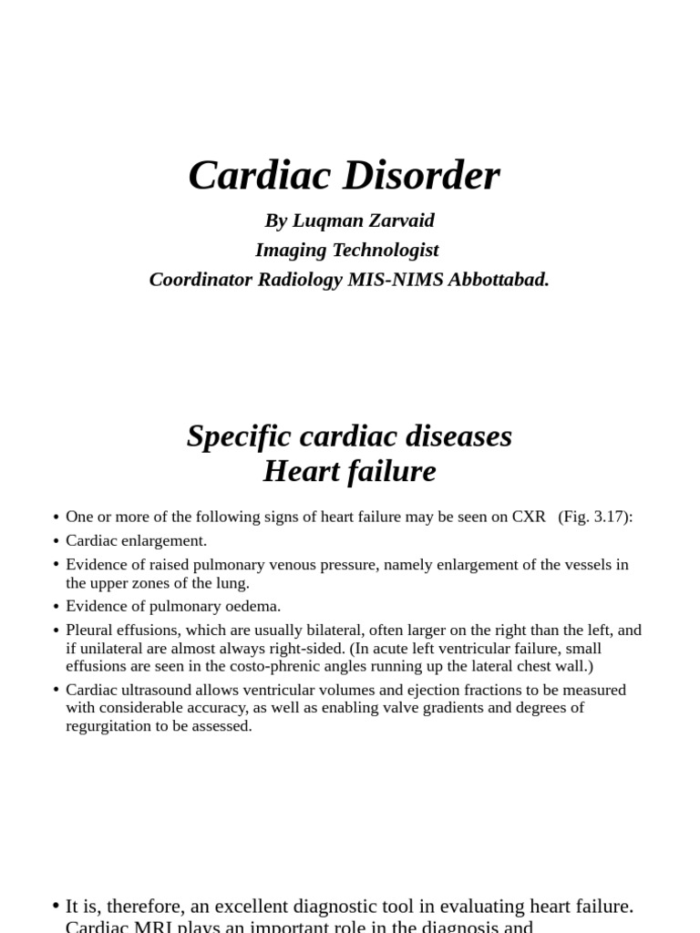 Cardiac Disorder Last Portion | PDF | Heart | Coronary Circulation