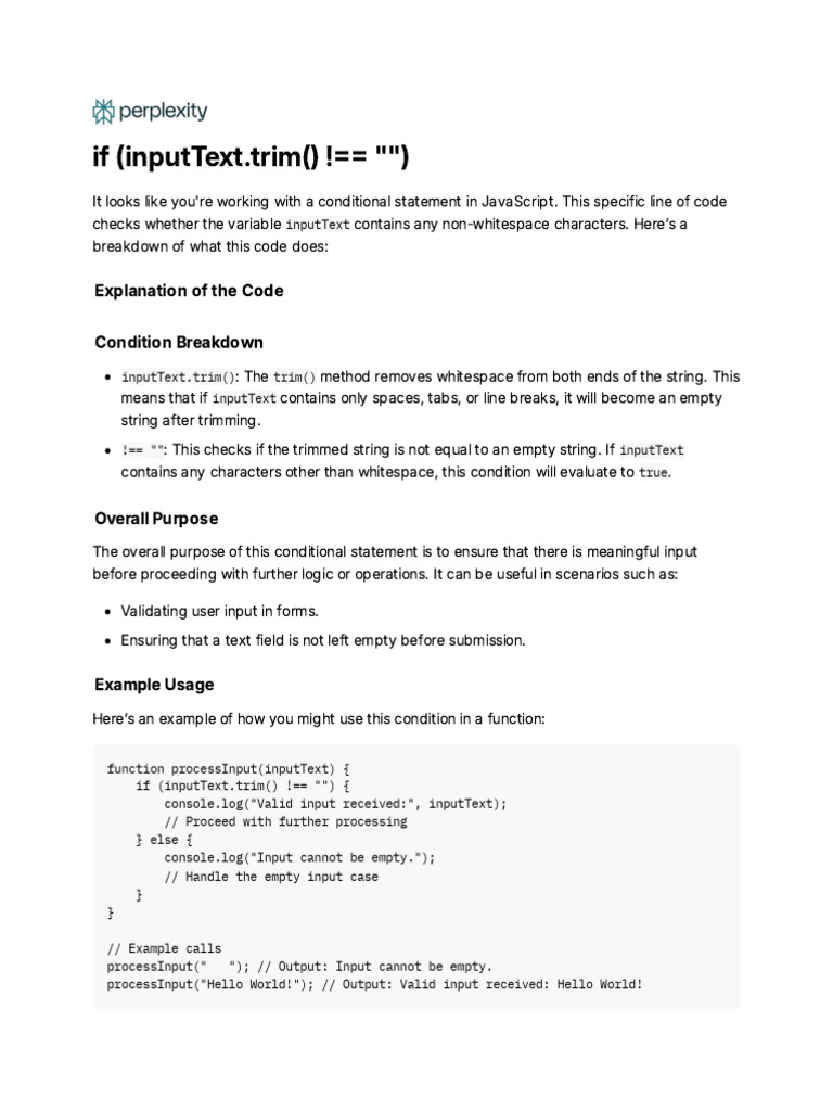 if (inputText.trim() !== __) | PDF