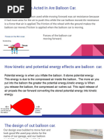 Balloon Powered Rocket Car. | PDF | Force | Friction
