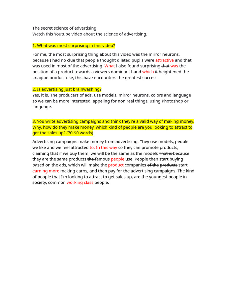The Science Behind Effective Advertising | PDF