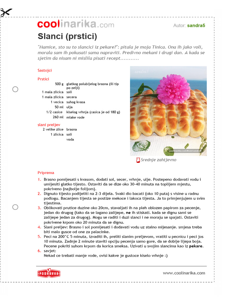 Slanci Prstici | PDF