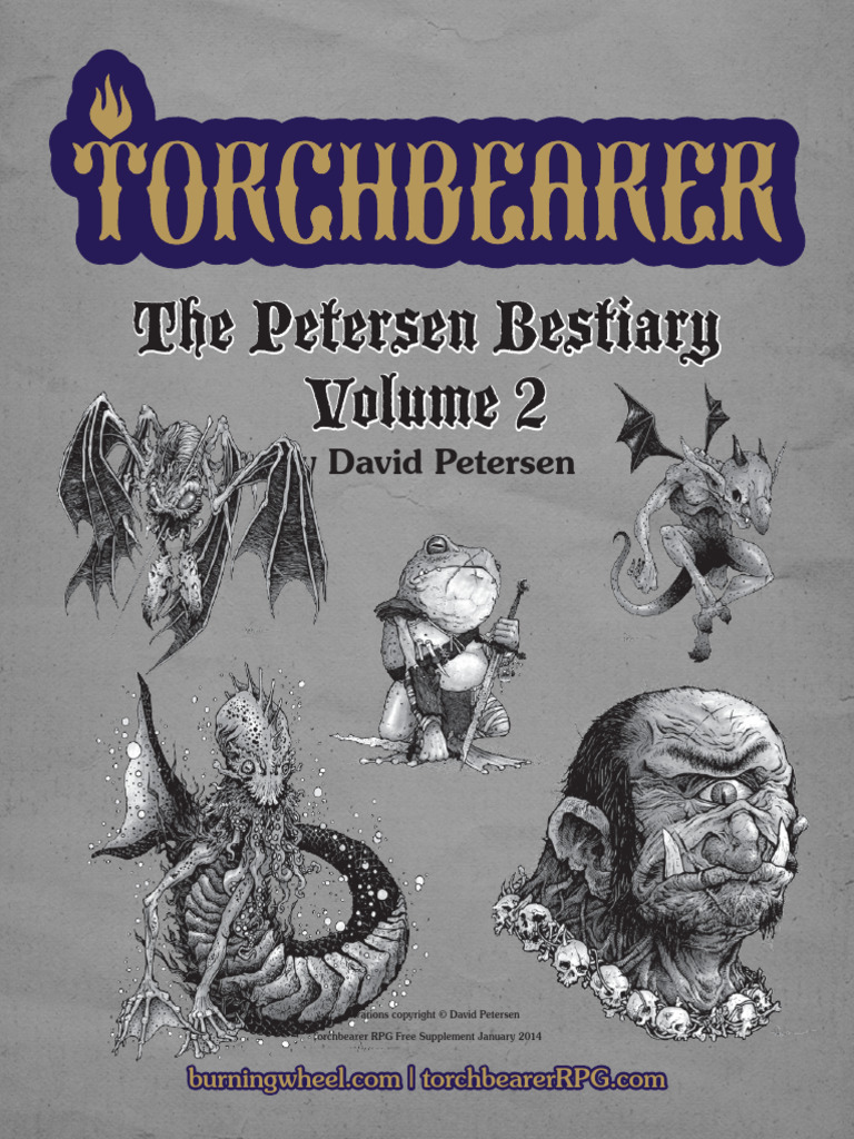 Torchbearer-Petersen Bestiary-V2 | PDF