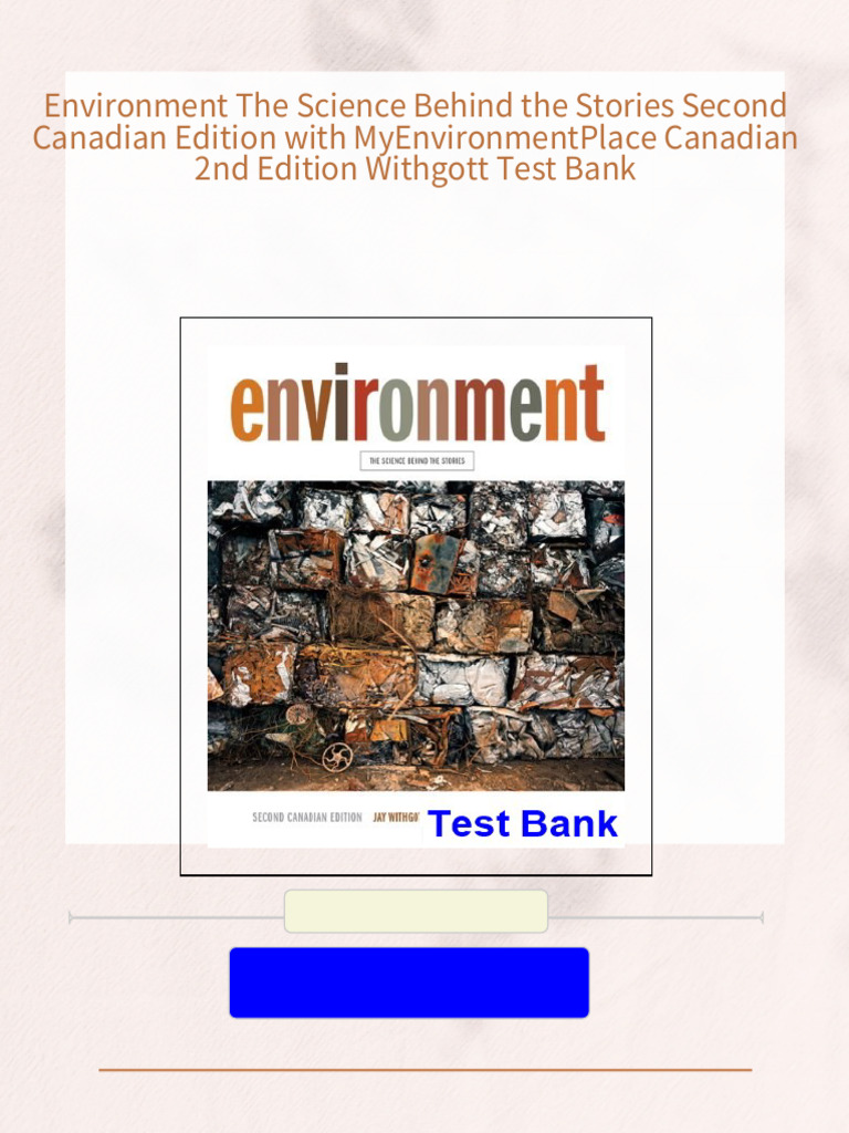 Download full Environment The Science Behind the Stories Second ...