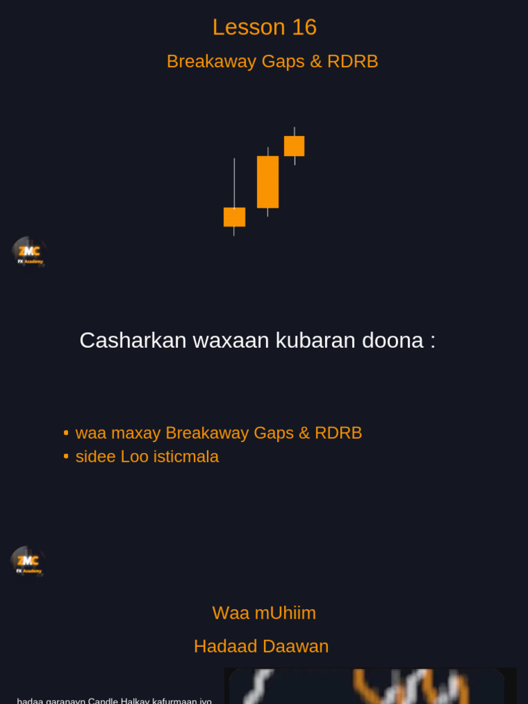 16 LESSON Breakaway Gap& RDRB PDF | PDF