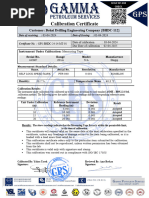 Measuringinstruments Calibration Plan | PDF | Calibration | Metrology