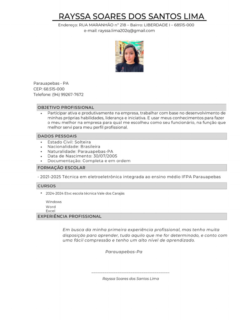 Curriculum raysSA | PDF