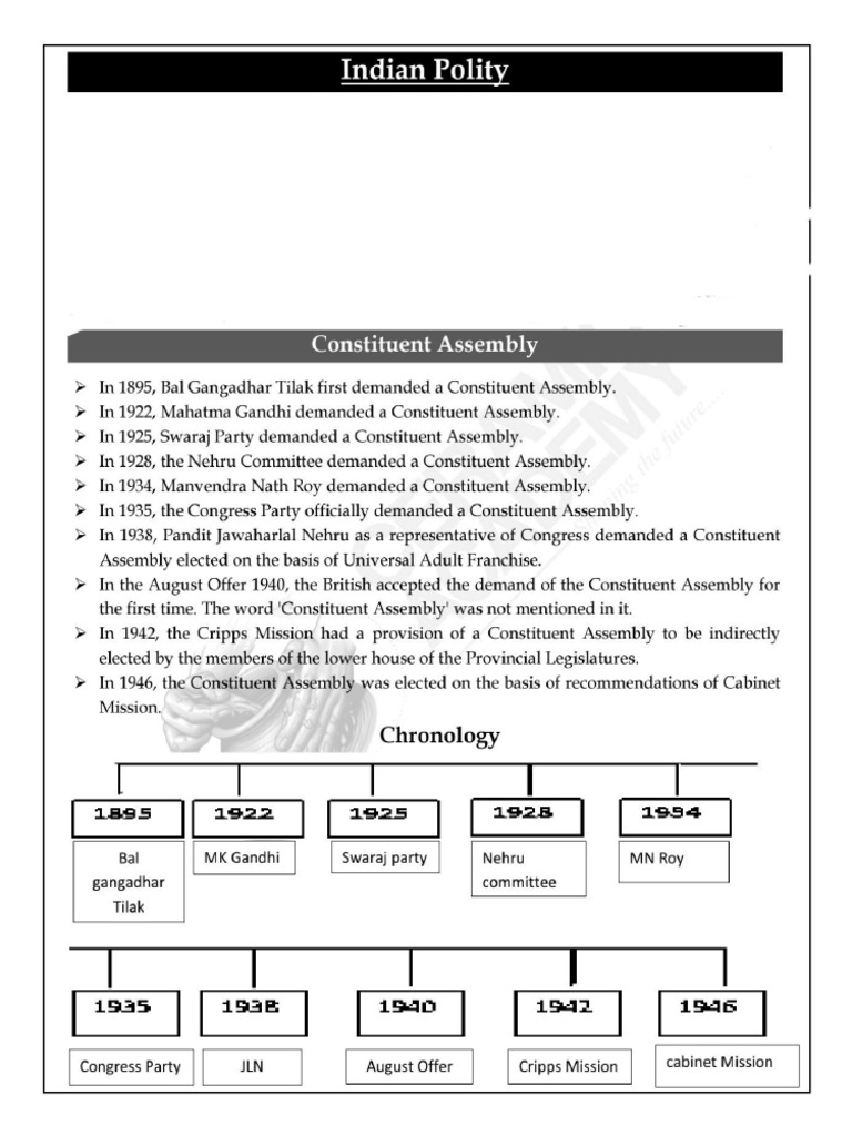 Constituent Assembly - English | PDF