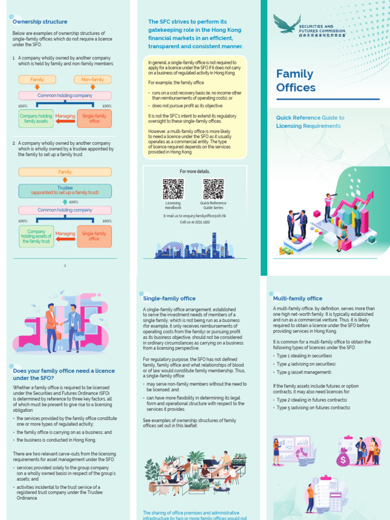 SFC Leaflet 2023 Family Offices | PDF | Securities (Finance) | Futures ...