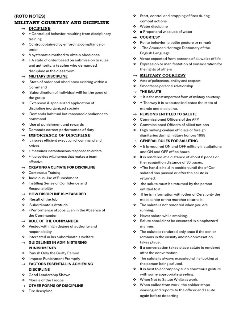 NSTP Rotc | PDF | Disciplines