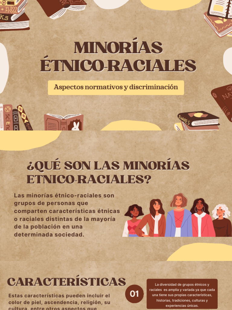 Minorías Étnico-Raciales | PDF | Discriminación | Grupo minoritario