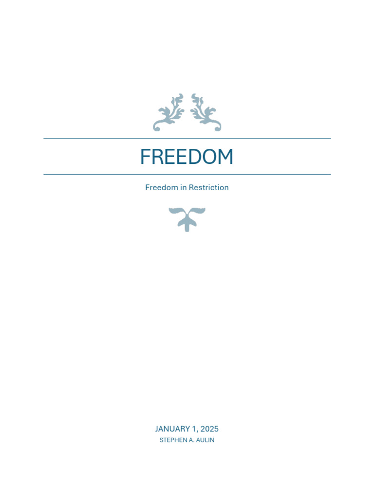 Freedom | PDF | Prisoner