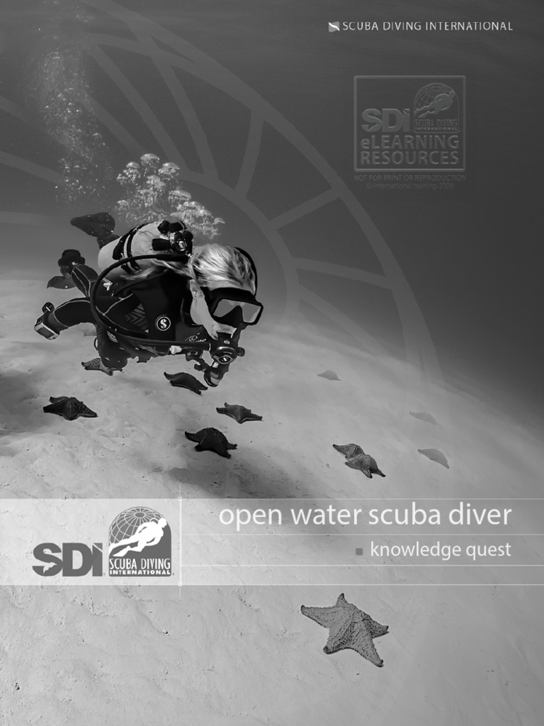 Open Water Scuba Diver KQ | PDF | Underwater Diving | Scuba Diving