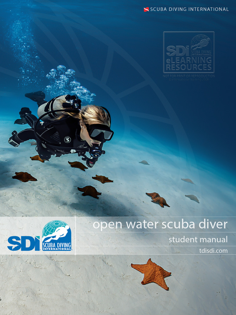 Open Water Scuba Diver Manual | PDF | Underwater Diving | Scuba Diving