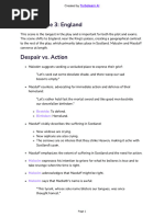 Macbeth Act4 Scene3 ISC Notes | PDF