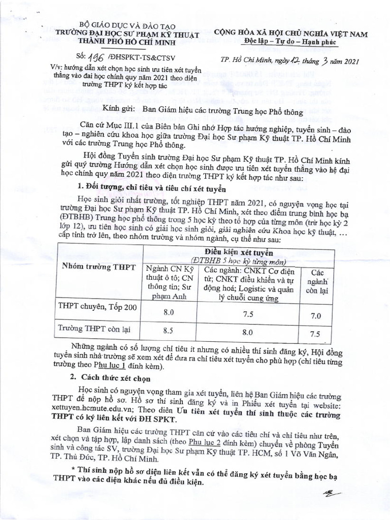 Truong DH SPKT TPHCM | PDF