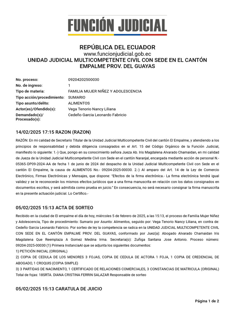 Expel 09204202500030 27263703 23022025 | PDF | Justicia | Crimen y ...