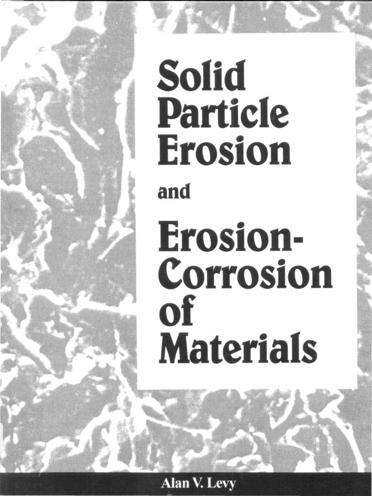 Solid particle erosion . Levy | PDF
