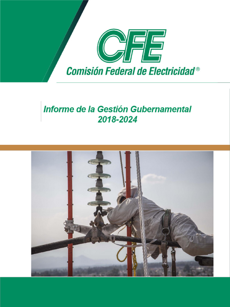 Informe de CFE Transmisión | PDF | México | Ingenieria Eléctrica