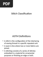 ISO Stitch Types and Applications Guide | PDF | Knitting | Seam (Sewing)